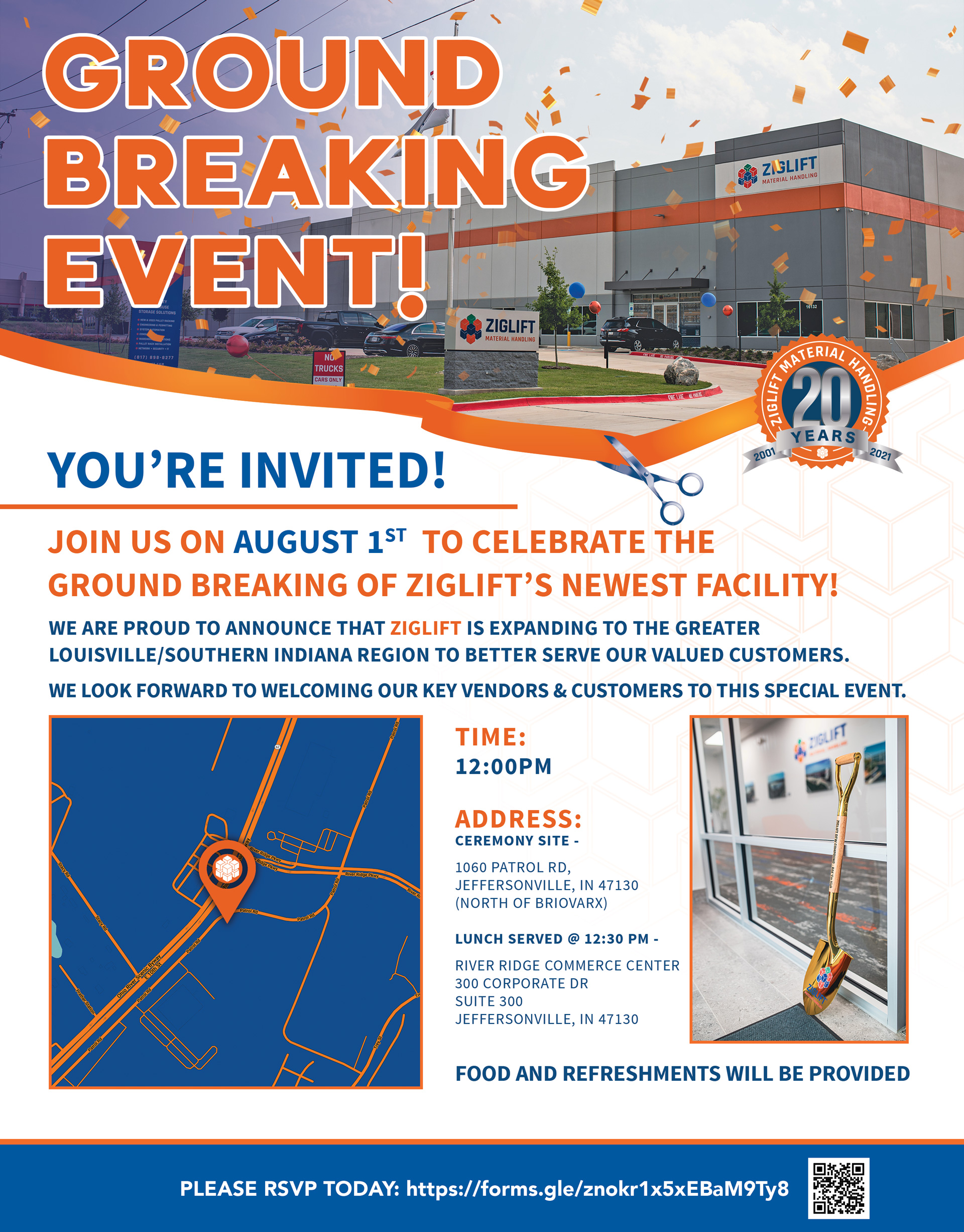 You’re Invited: Ziglift Groundbreaking in Greater Louisville! – Ziglift
