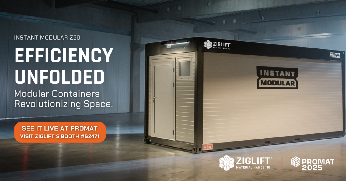 Ziglift at ProMat 2025: Unveiling the Instant Modular Z20 – Ziglift